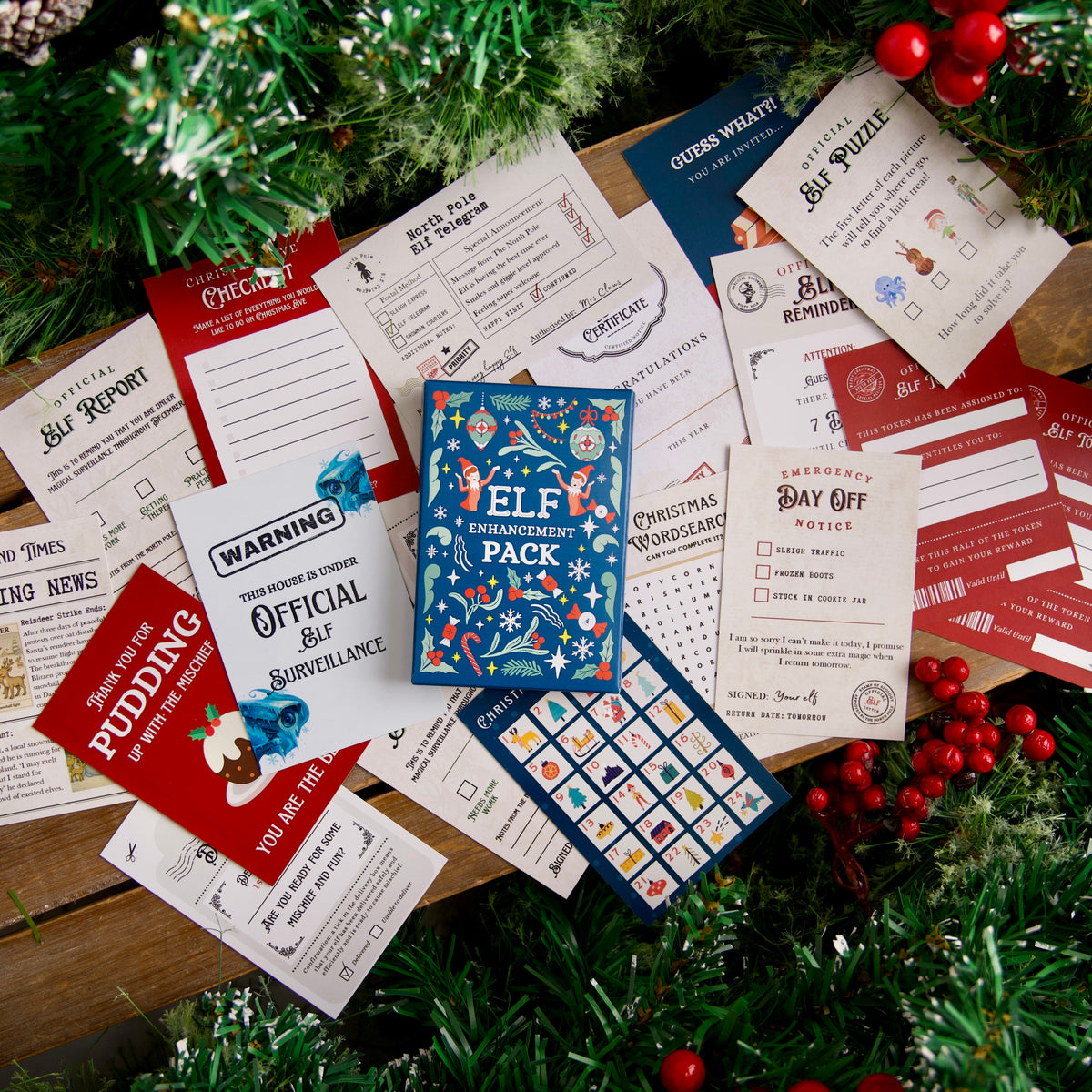 Elf Enhancement Pack (none personalised) – Porky Penguin