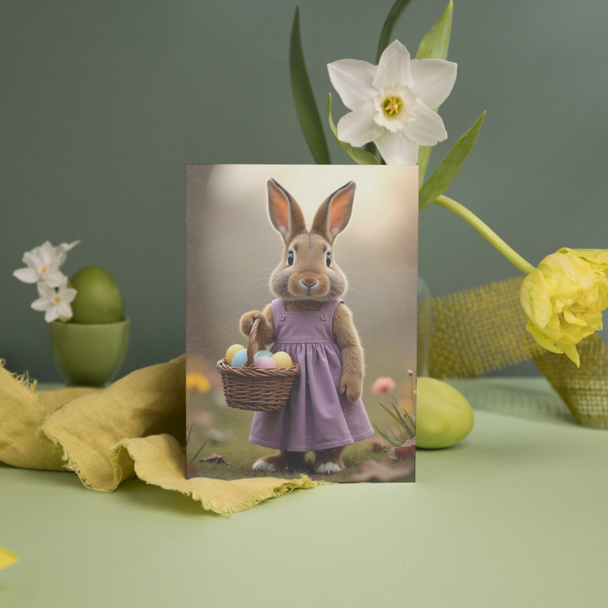 Betty Bunny Photo Card – Porky Penguin