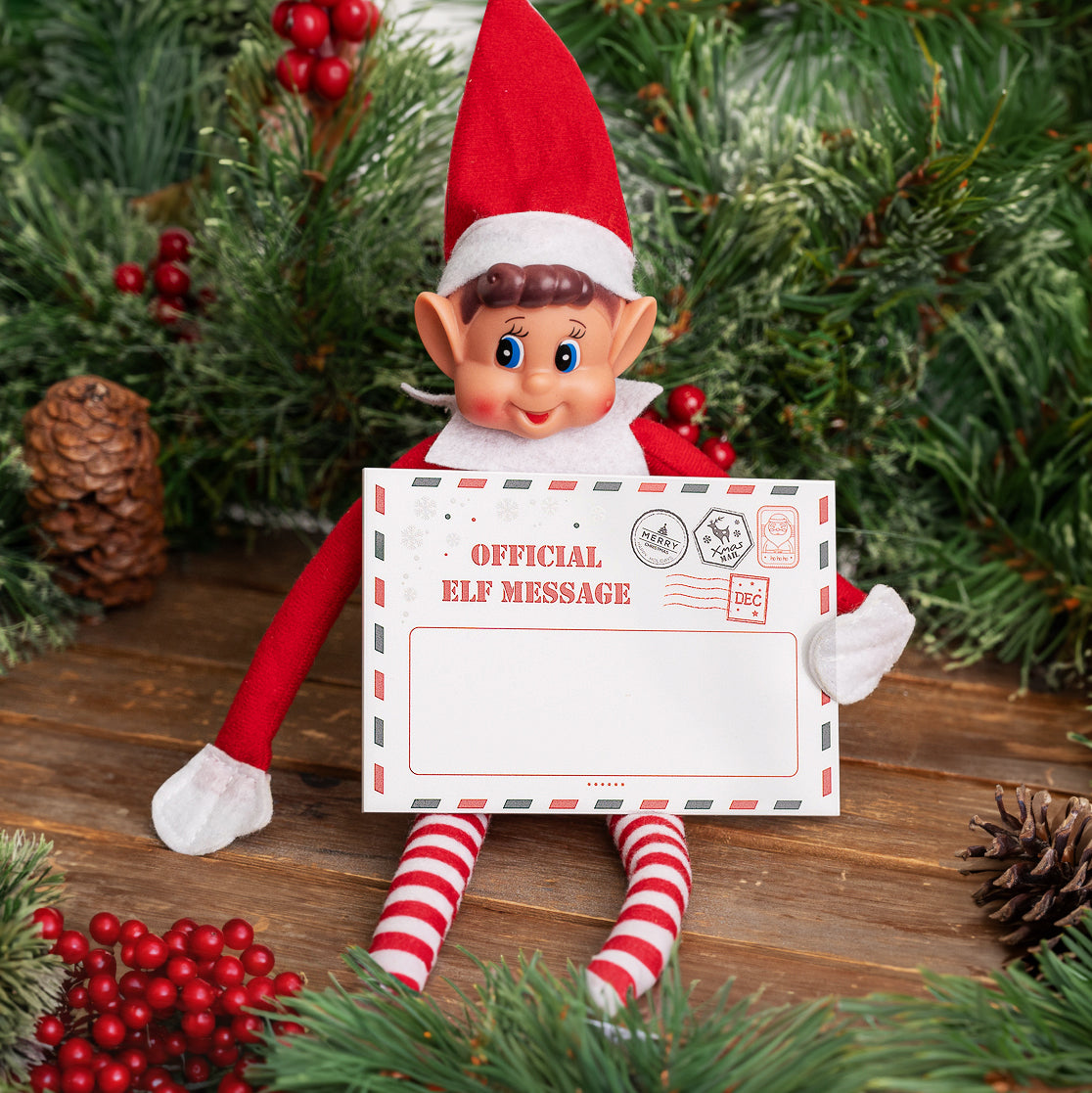 Reusable Drywipe Acrylic Everyday Elf Message Board – Porky Penguin